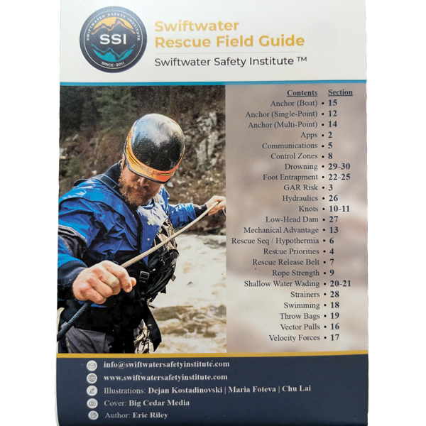 Swiftwater Rescue Field Guide | River & Boating Safety & Rescue Gear ...