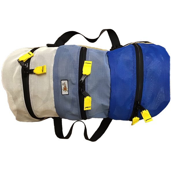 Divided Mesh Duffel Rig Bag | Multi Compartment & Zippers | Solgear